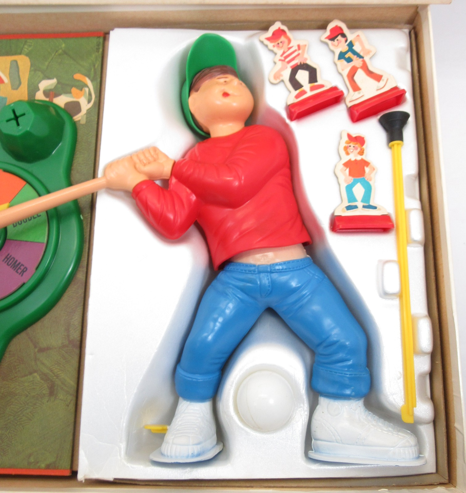 Sandlot Slugger Plastic Action Game 1968 Milton Bradley Vintage Retro ...