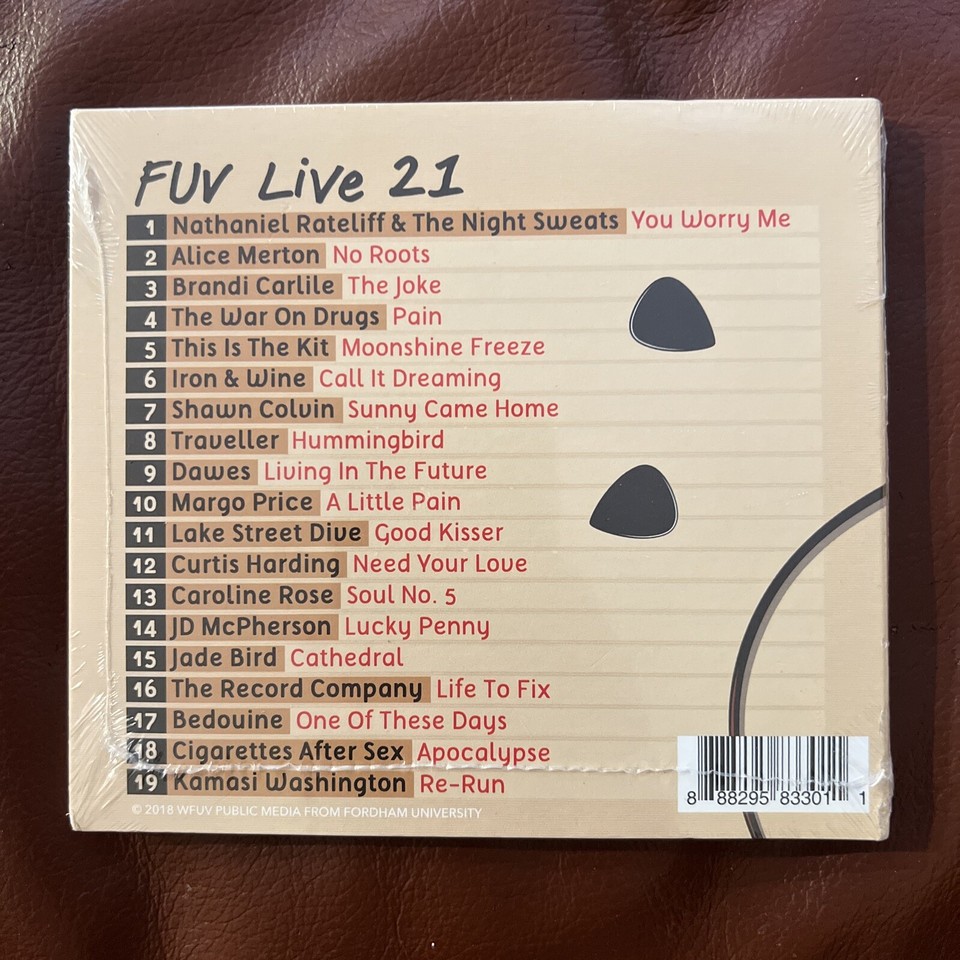 NEW SEALED FUV LIVE 21 Studio Performances Digipak CD 90.7 WFUV Brandi ...
