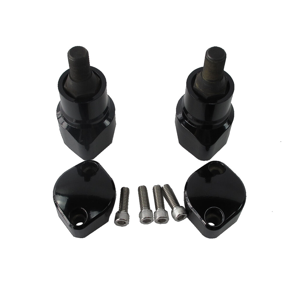 2.5" Black Risers Kit for Springer Softail,Cross Bones,Heritage FLSTSC ...