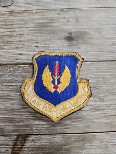USAF USAFE US Air Forces in Europe Insignia Badge Crest Patch Full ...