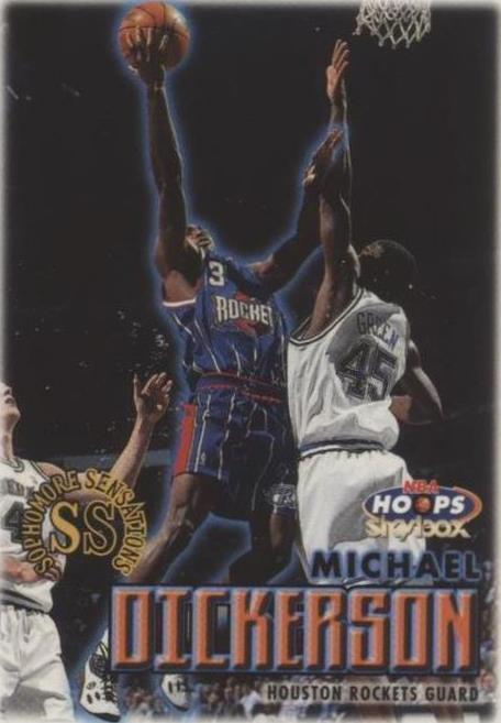 1999-00 Skybox NBA Hoops - Sophomore Sensations Michael Dickerson #135 ...