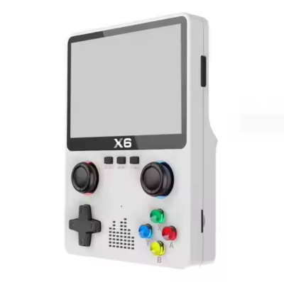 X6 Handheld Retro Video Game Console 3.5 inch Screen 10,000 Games ...