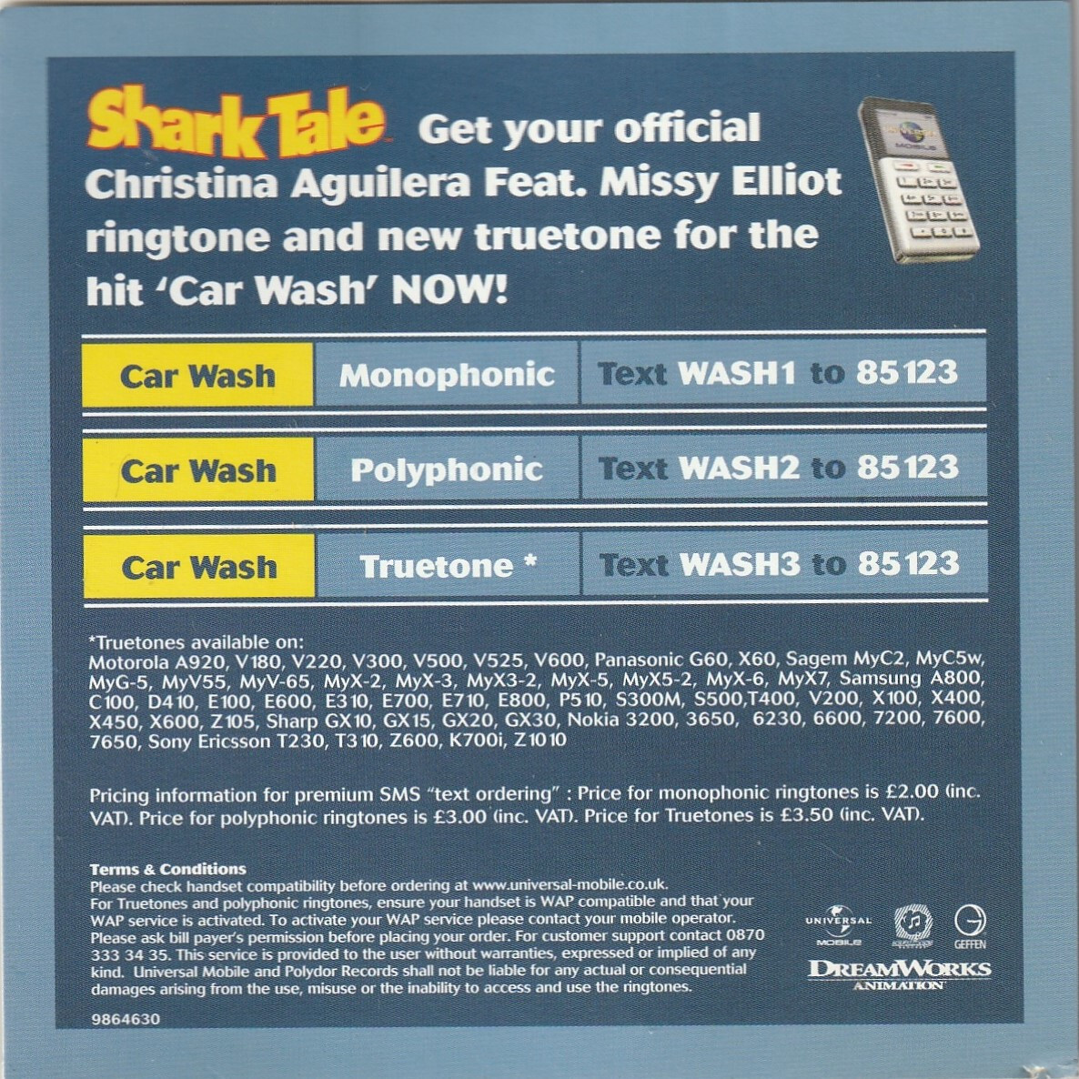 CHRISTINA AGUILERA feat. Missy Elliott - Car Wash - 2004 Enhanced CD ...