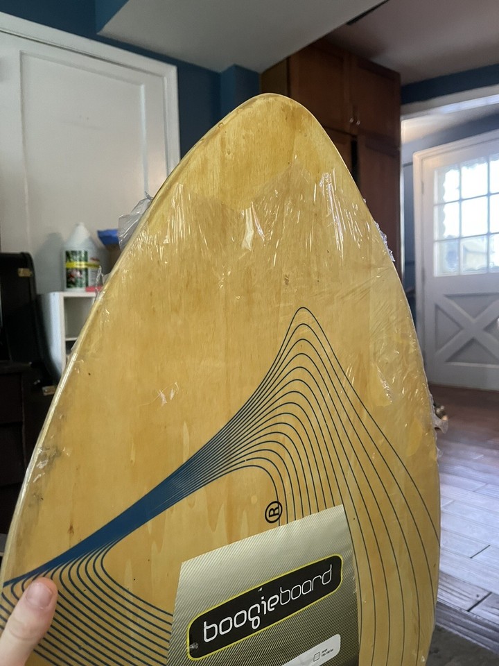 Wooden BoogieBoard Skimboard Board Boogie Wham-O 2007 Blue NEW | eBay