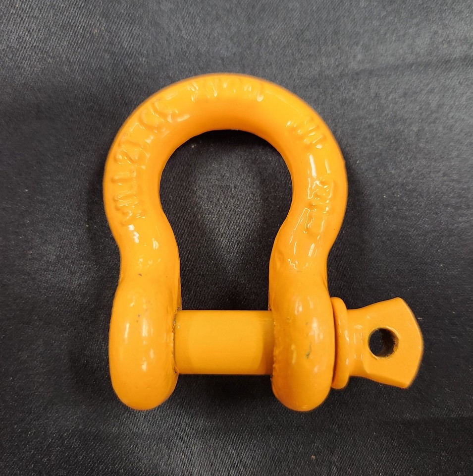 X100 RIGGING LIFTING SHACKLE W/SCREW PIN CLEVIS D-RING TOWING CRANE ...