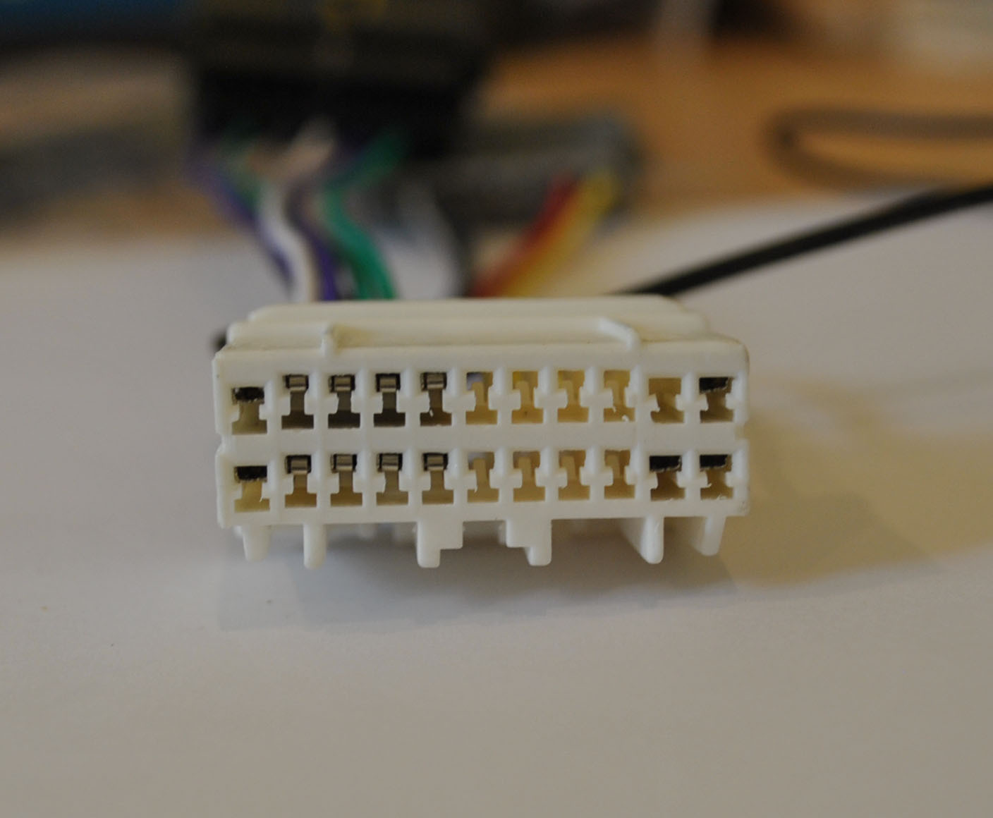 Old to New Style Factory Radio Stereo Install Wire Harness Adapter ...