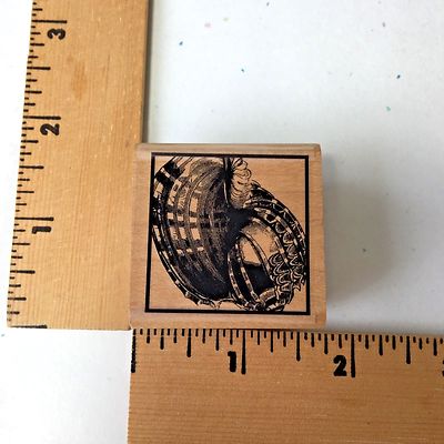 Impression Obsession Rubber Stamps - B5225 Conch Shell - NEW | eBay ...