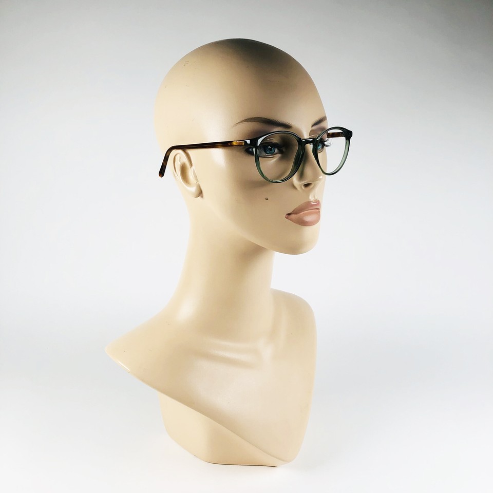 SPECSAVERS eyeglasses TRANSLUCENT GREEN ROUND glasses frame MOD: DERMOT ...
