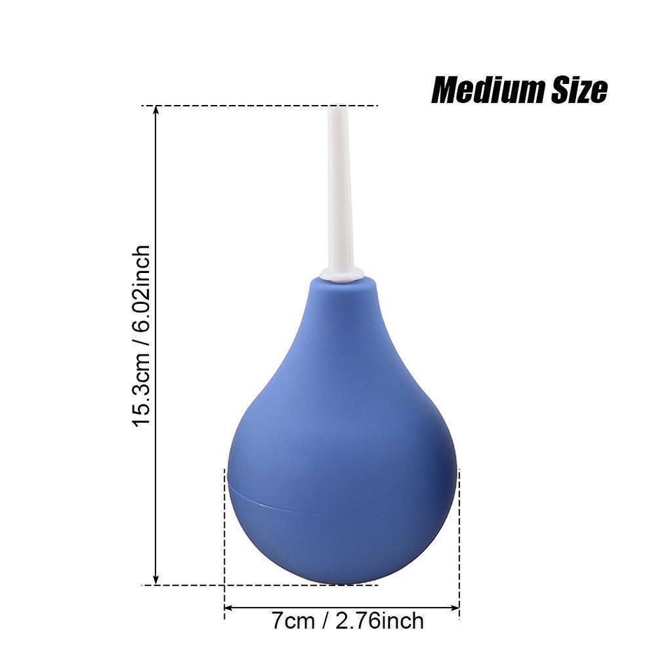 310ml Anal Vaginal Bulb Douche Colonic Irrigation Rubber Enema Bag ...