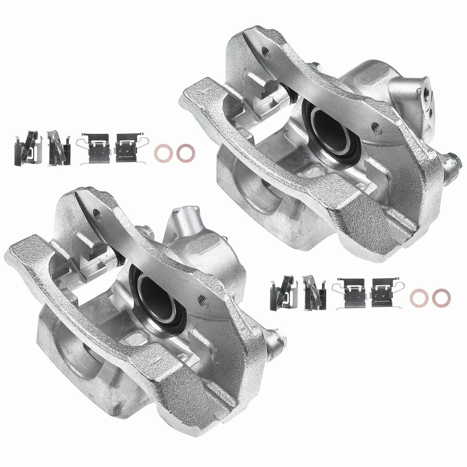 2x Rear LH & RH Disc Brake Caliper w/ Bracket for Toyota Prius V 2012 ...