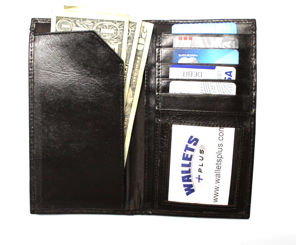 Tooled Leather Rodeo Wallet / Roper Wallet / Long Wallet - Brown | eBay