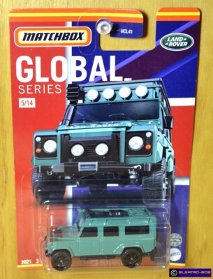 Matchbox Land Rover Defender 110 [Green] LTD - New/Sealed/XHTF [E-808 ...