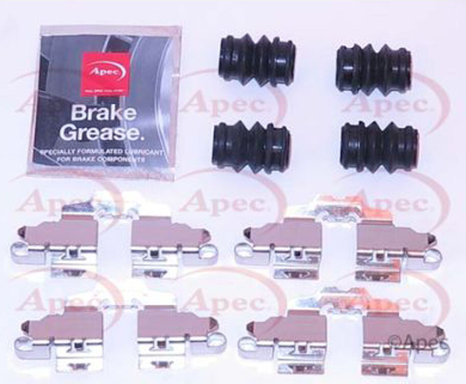 Brake Pads Fitting Kit Rear Benni Fits Toyota Auris Prius Yaris iQ ...