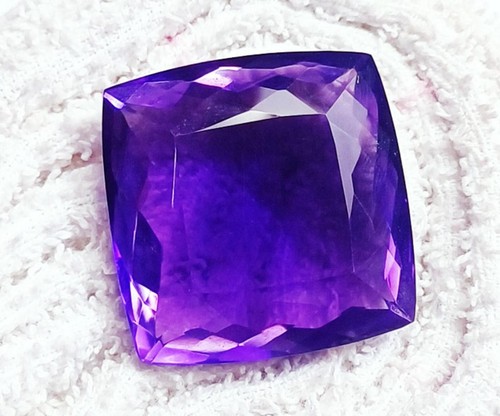 Natural Violet Amethyst Certified Loose Gemstone 109.20 Ct With Free ...