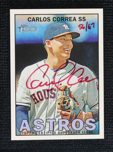 2016 Topps Heritage - Real One Autographs Special Edition Red Ink #ROA ...