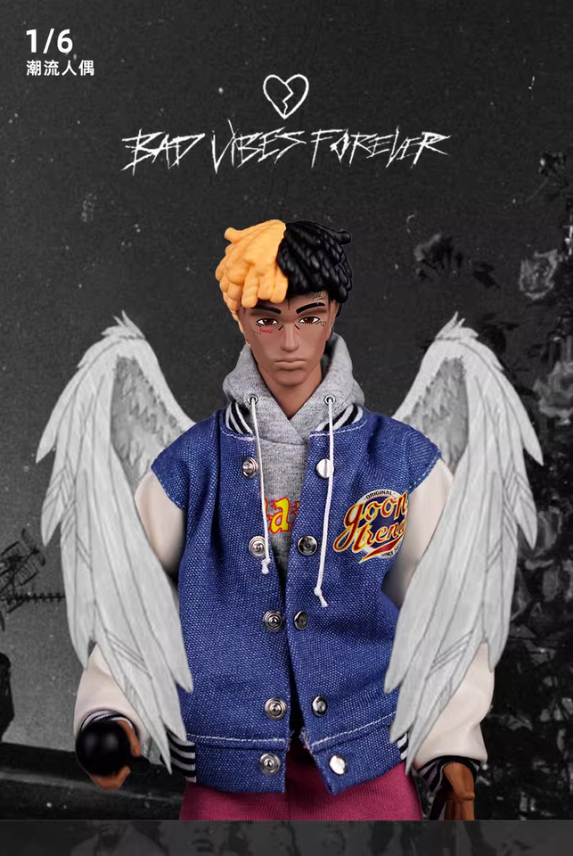 RIP XXXTENTACION rap caitjus jack 12 Inch Action Figure Set 1/6 action ...