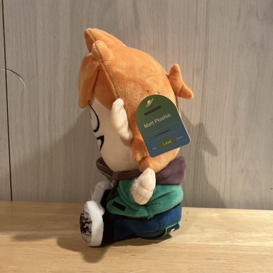 Eddsworld Matt Official Makeship Plush Plushie Only 1440 Made | eBay
