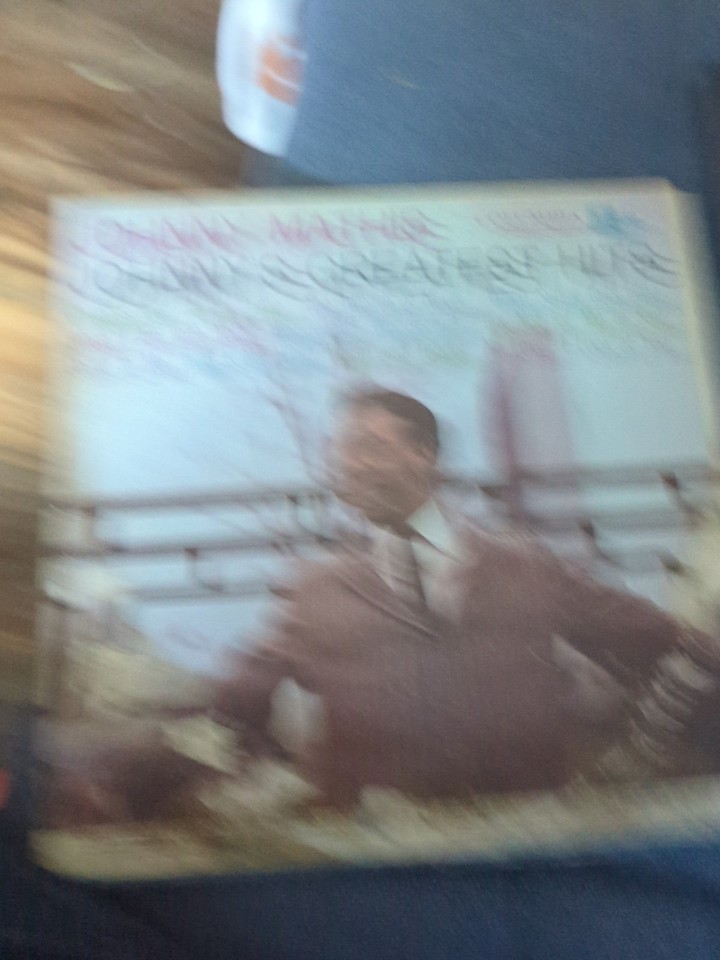 Johnny Mathis Greatest Hits Lot of 2 different Releases SAME DAY ...