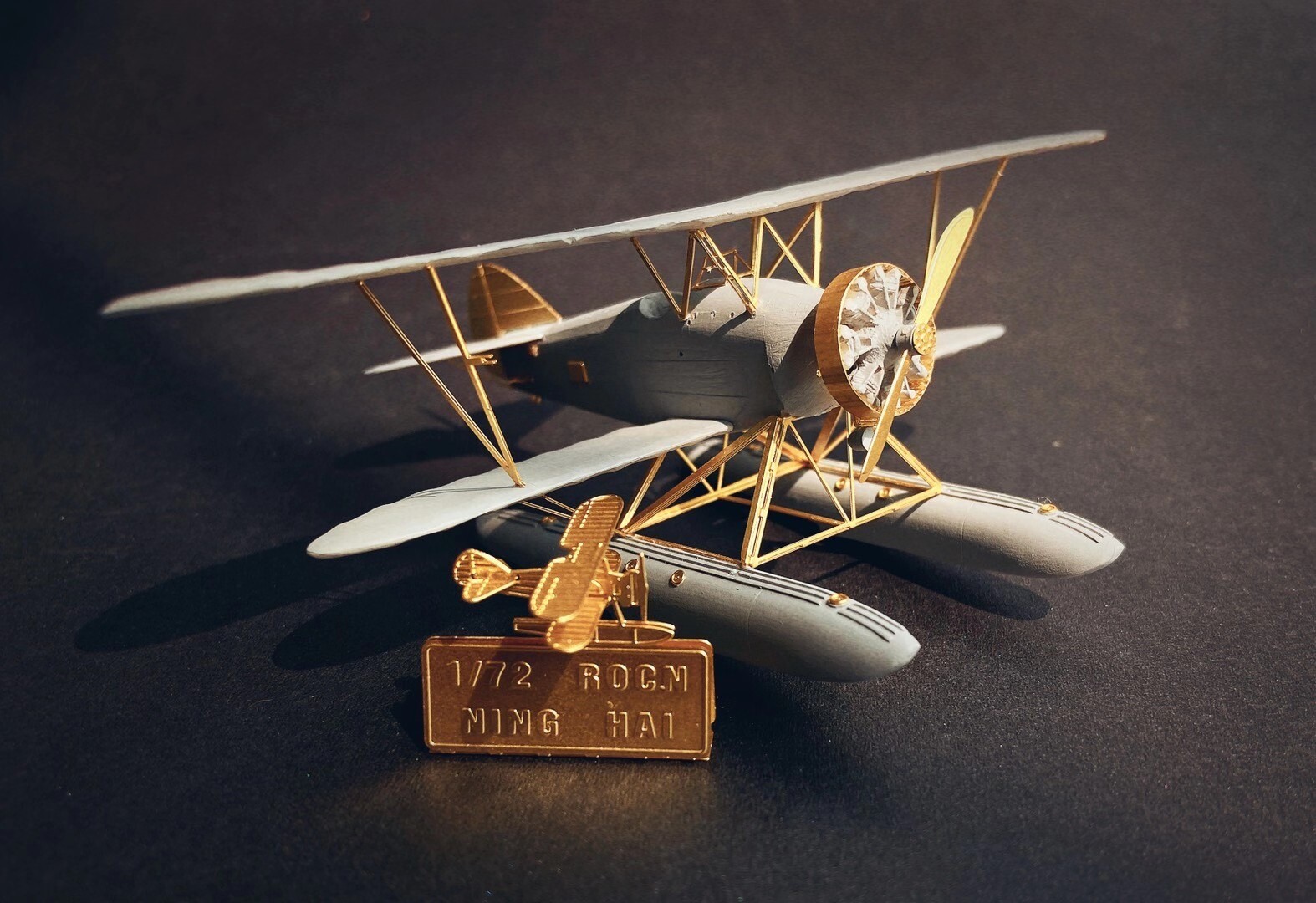 Resin kit 1/72 ROCN Reconnaissance Floatplane AICHI AB-3 "Ning Hai ...