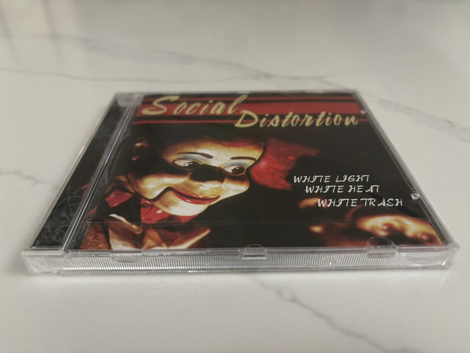 Promo/NEW/Sealed SOCIAL DISTORTION "White Light White Heat White Trash ...