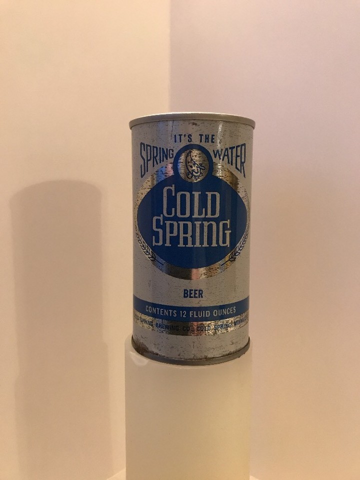 Cold Spring Beer S/S Steel Can Bottom-Opened Cold Spring Brewing Co ...