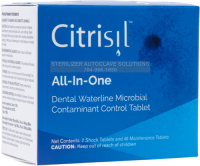 Citrisil (48) Blue Maint Tablets & (2) Shock Tablets for 2L Bottles C50 ...