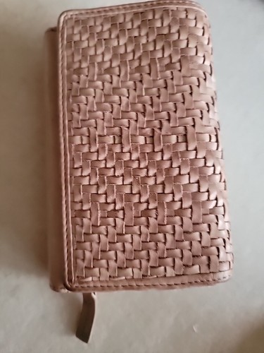 Evity Wallet ~ Genuine Leather Woven Card Holder Purse. | eBay