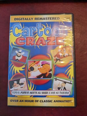 CARTOON CRAZE DVD (Slim Case, 2004) Popeye Meets Ali Baba & His 40 ...