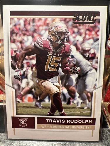 Travis Rudolph 2017 Score Rookie Card #338 Florida State Seminoles | eBay