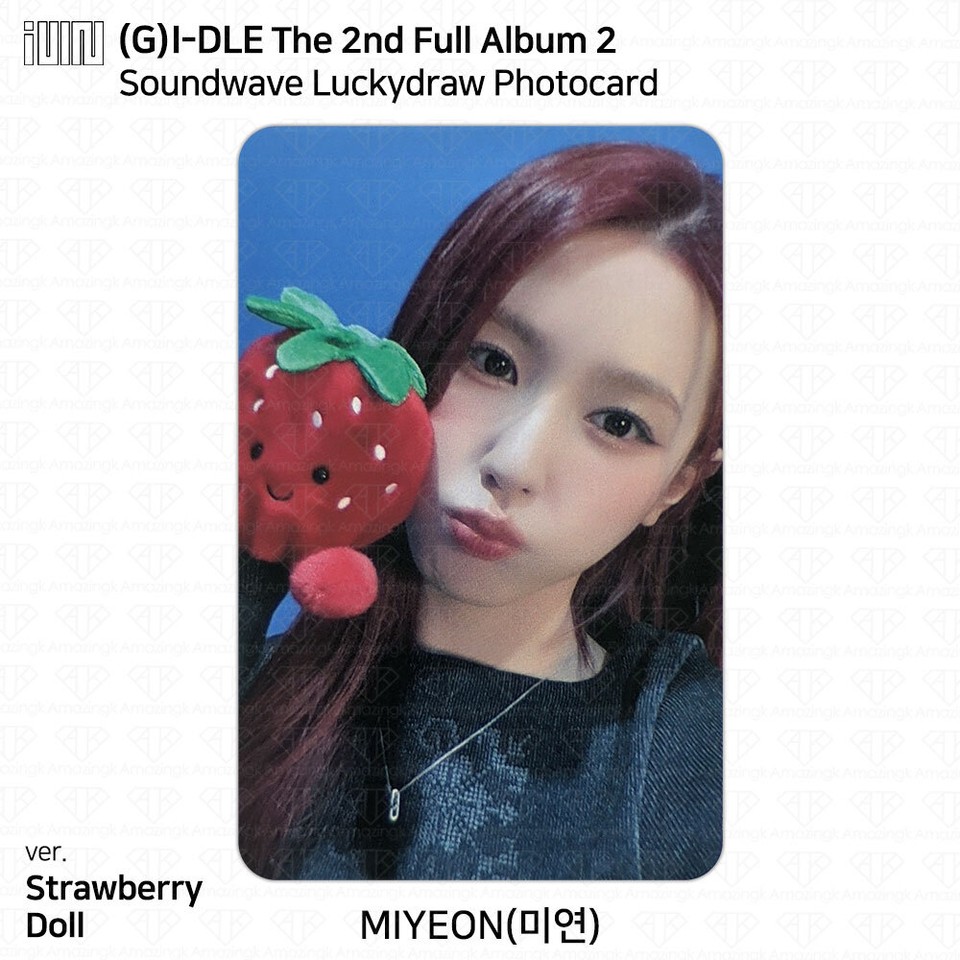 (G)I-DLE G-IDLE 2nd Full Album 2 Two Soundwave Lucky Draw Photocard ...