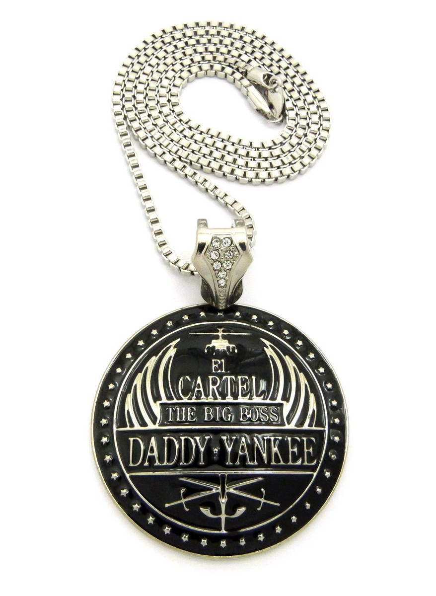 NEW CARTEL DADDY YANKEE PENDANT &3mm/30 NEW CARTEL DADDY YANKEE PENDANT &3mm/30