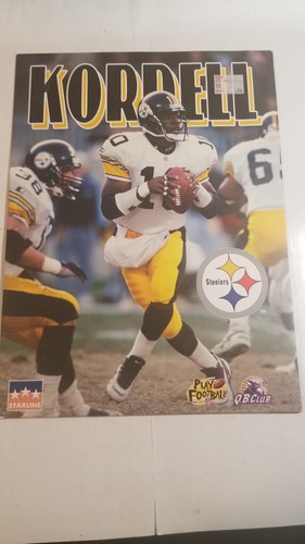 1998 NFL Play Pittsburgh Steelers Kordell Stewart Folder | eBay