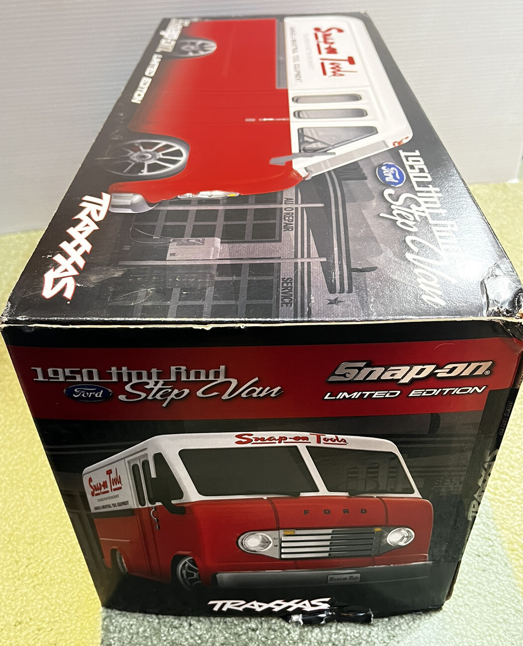 Sealed Traxxas 1950 Hot Rod Ford Snap-On Tools 1:10 Scale 4WD RC Van 24 ...