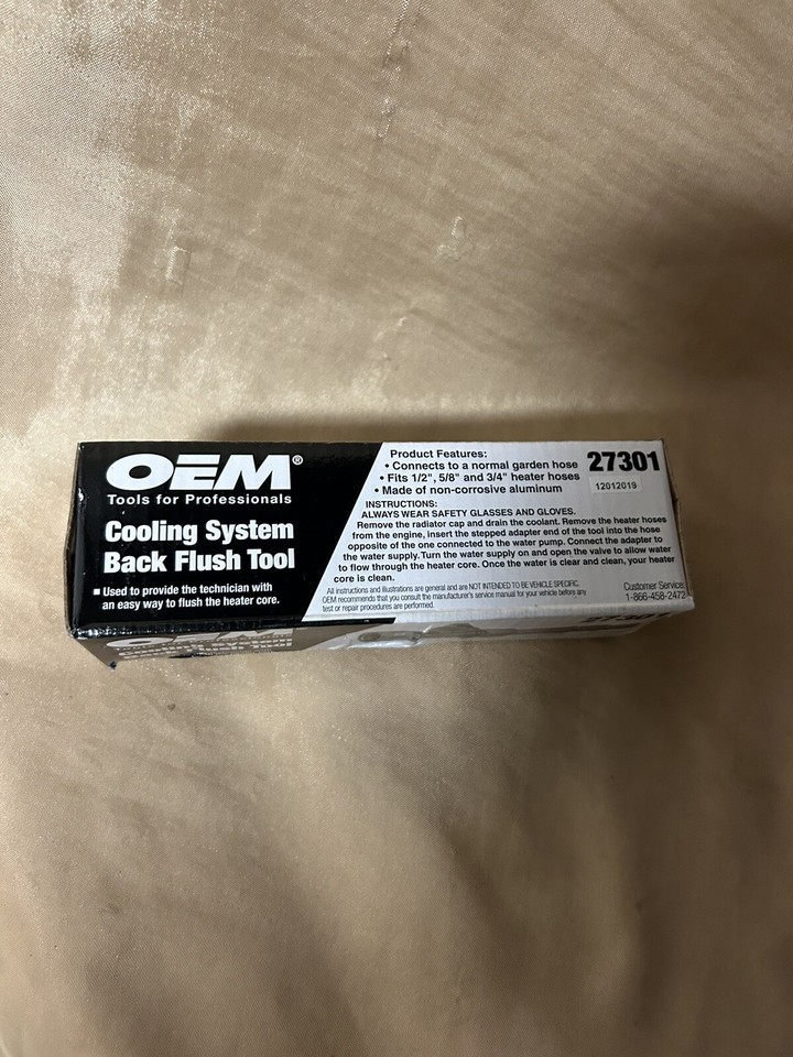 OEM Cooling System Back Flush Tool | eBay