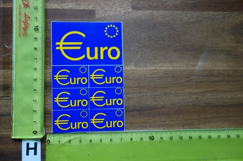 Alter Aufkleber Politik Partei Wahlkampf Wahlen Europa EURO | eBay.de