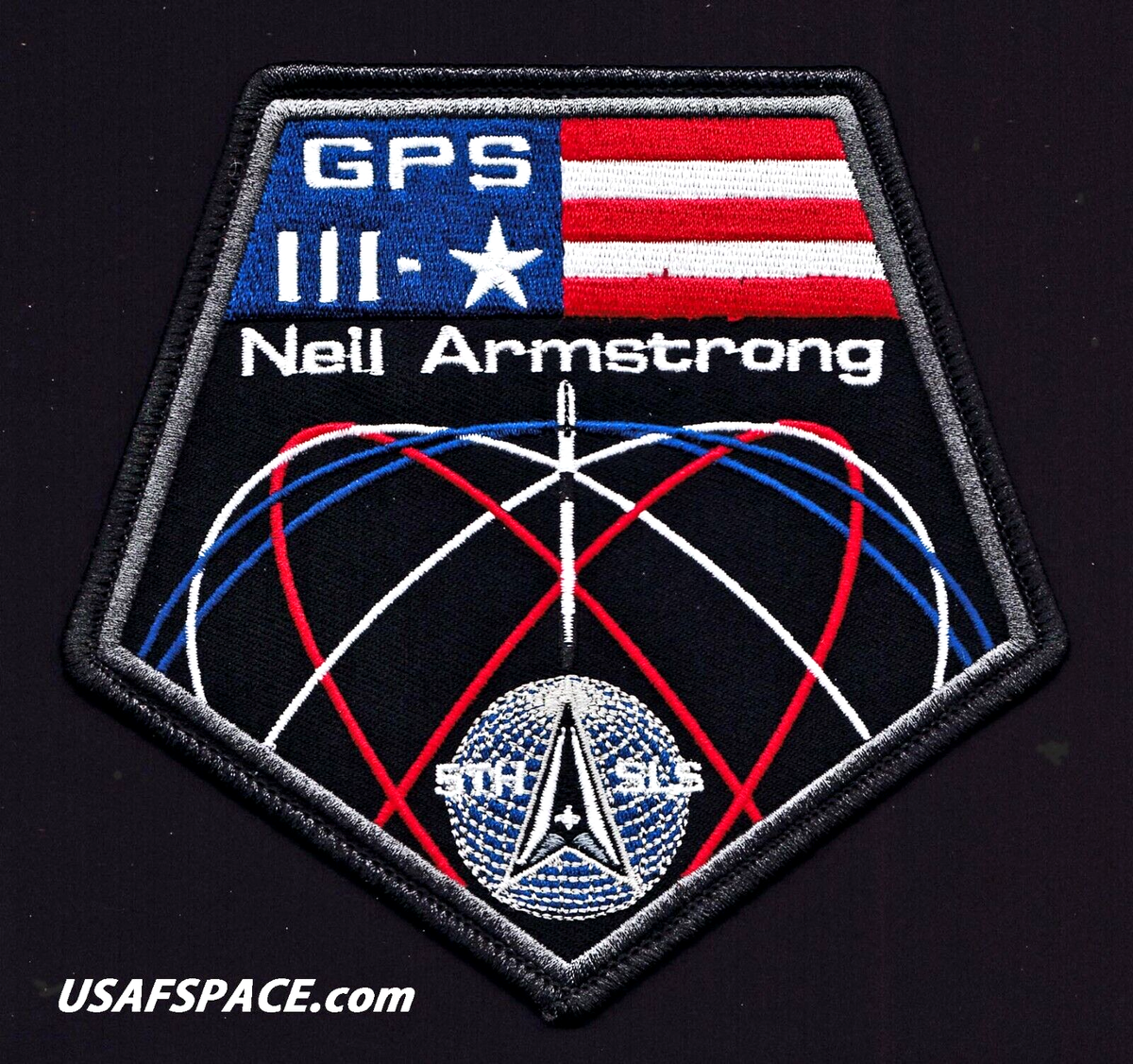Neil Armstrong Nasa Employee Badge