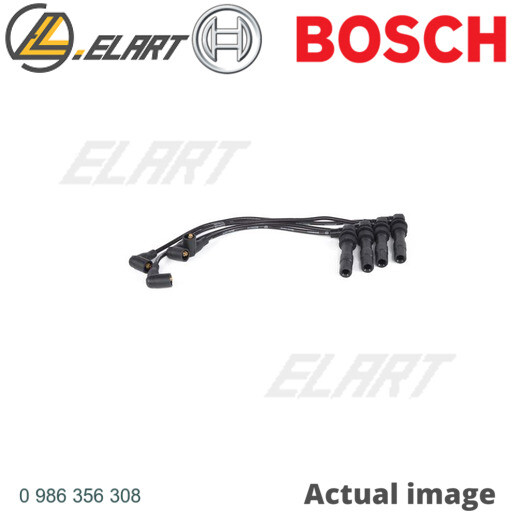 VW+Polo+9n+1.0+HT+Leads+Ignition+Cables+Set+02+to+05+Ara+Bosch+ ...