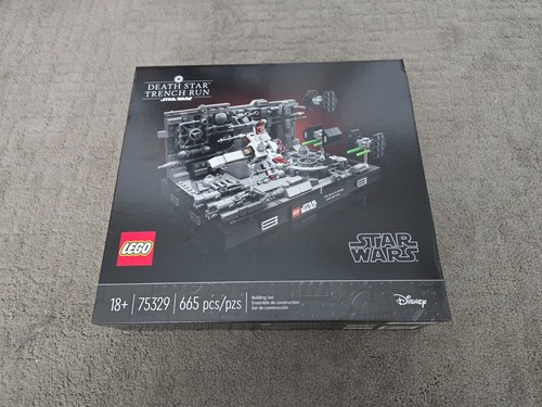 LEGO 75329 - Star Wars: Death Star Trench Run Diorama - New & Sealed | eBay
