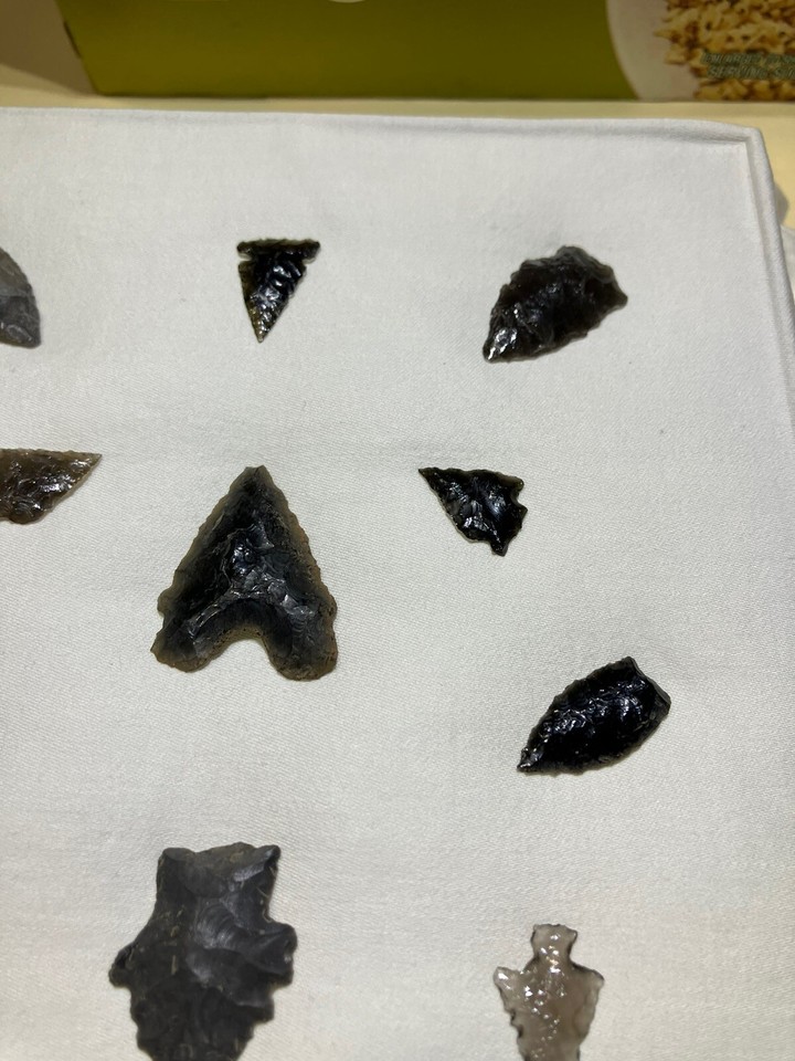 Arrowhead Collection - Obsidian - Oregon - Authentic | eBay