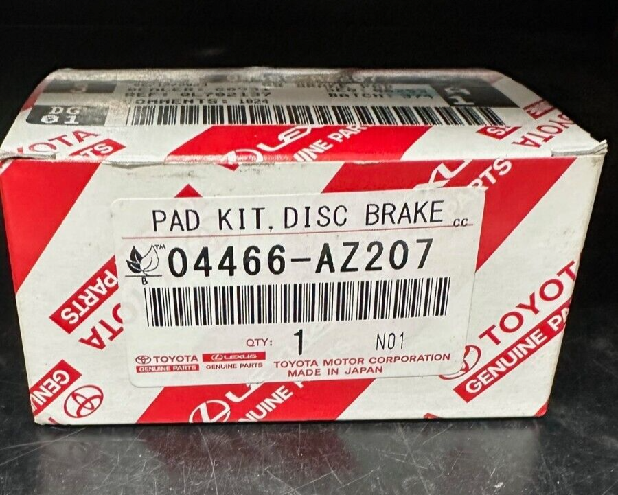 2006-2018 Rav4 Rear Brake Pads Genuine Toyota Ceramic 04466-az207 for ...