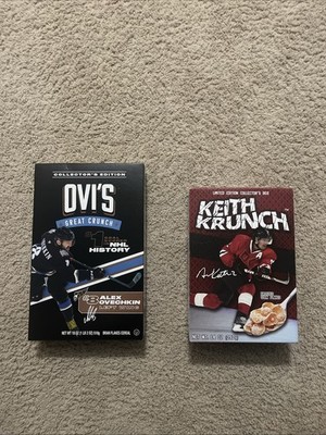 Alex Ovechkin & Duncan Keith Cereal - Full Boxes - Nhl | eBay
