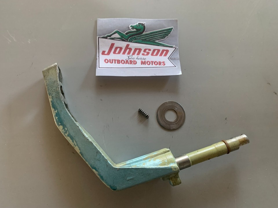 JOHNSON EVINRUDE 385537 278262 378615 SHIFT LEVER HANDLE 5.5 & 6HP 60's ...