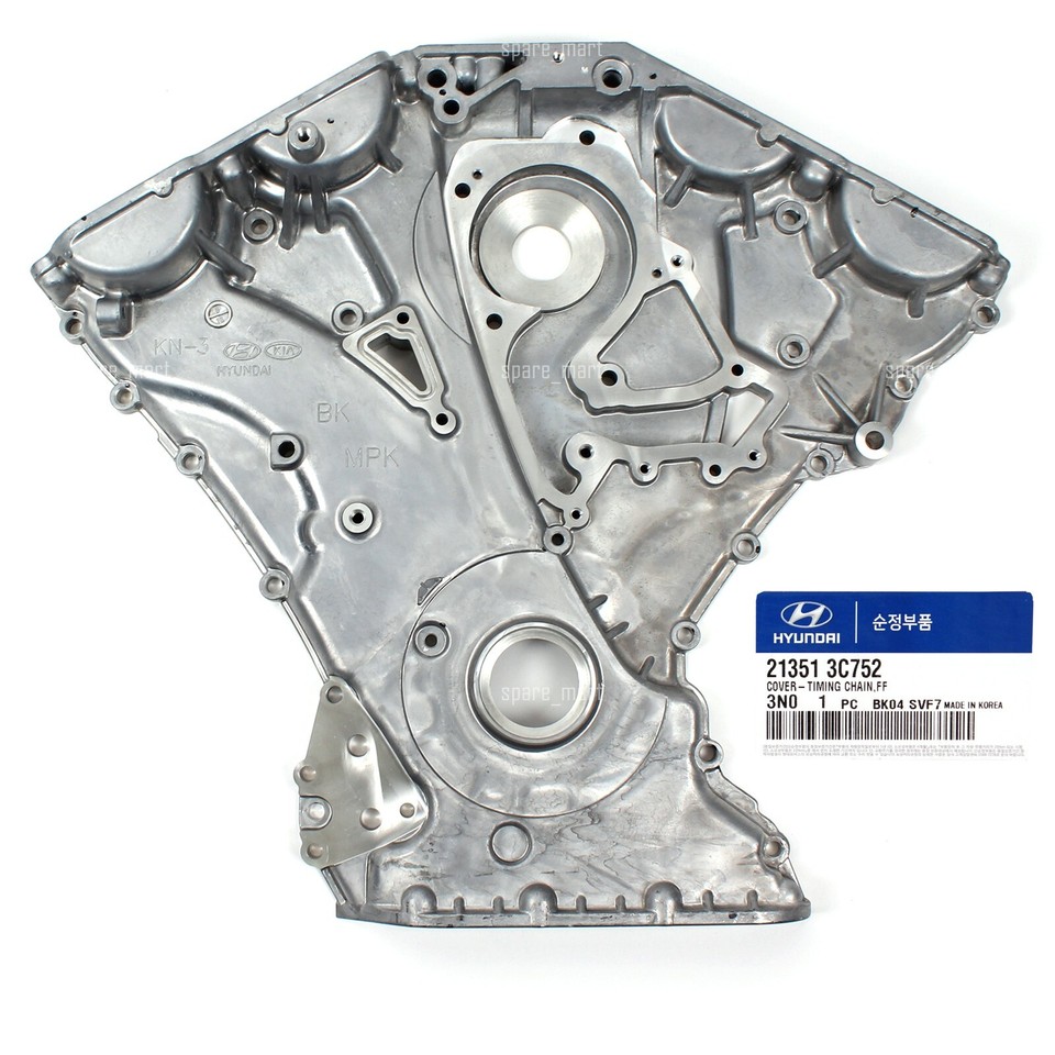 GENUINE 213513C752 Timing Chain Cover for 10-15 Hyundai Genesis & Coupe ...