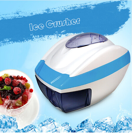 220V Electric Ice Crushers Shavers Full Automatic Ice Chopper Smoothies ...