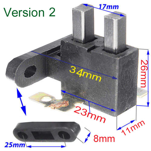 Générateur piece Charbon Balai génératrice groupe électrogène3 4 5 7 KW ...