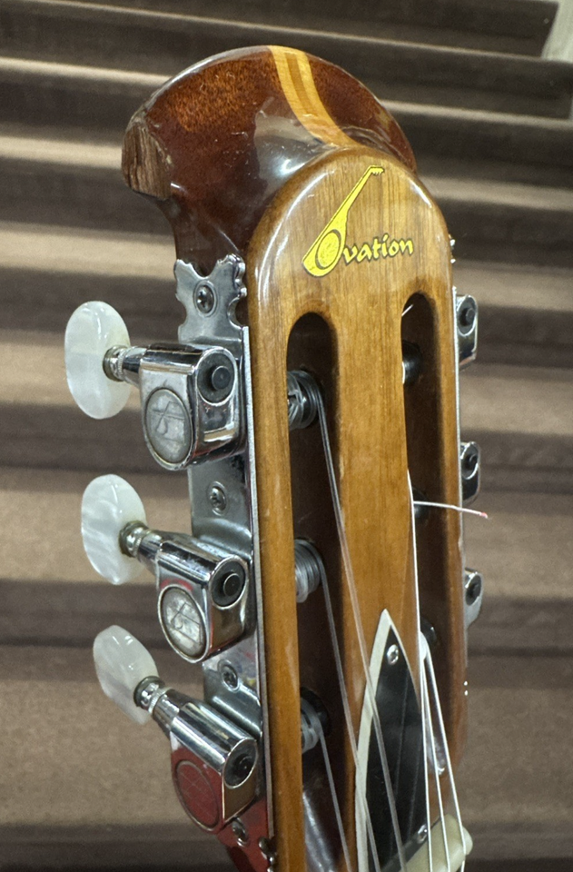 1970's Ovation 1624 Nylon String Classical 6-String LH Guitar ...