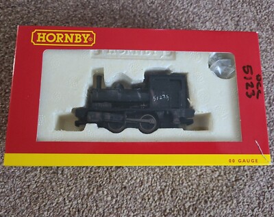 HORNBY R3024 BR BLACK PUG SADDLE TANK LOCOMOTIVE DCC Fitted weathered ...