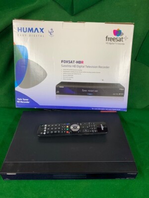 Humax Foxsat-HDR 320GB Twin Tuner Freesat+ HD Satellite TV Recorder ...