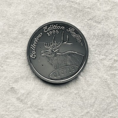 Rocky Mountain Elk Foundation 1996 Token Coin, Silver Colored ...