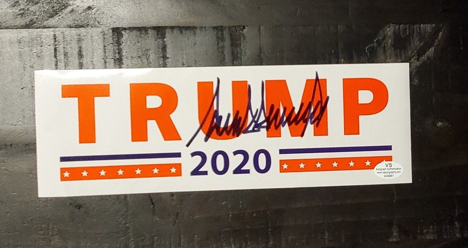 President Donald Trump Signed Autographed MAGA KAG Baseball Cap Hat ...